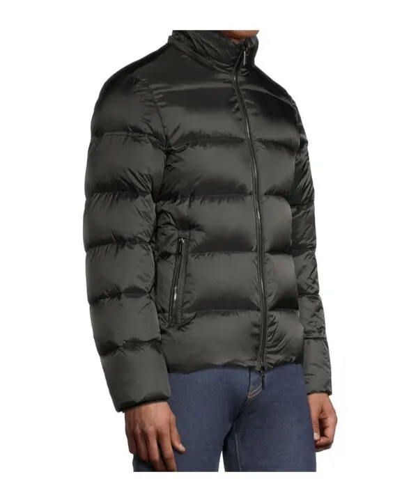 MOORER Brett Hooded Down Jacket - Green