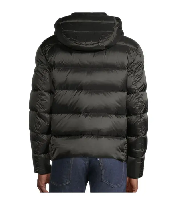 MOORER Brett Hooded Down Jacket - Green