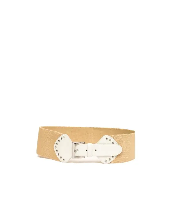 Prada Buckled Belt - Nude