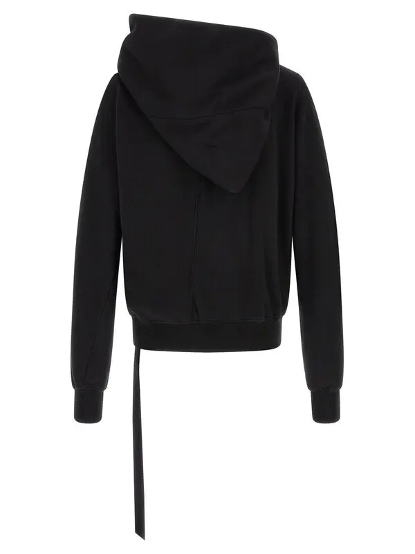 Rick Owens Mountain Asymmetric Zip Hoodie