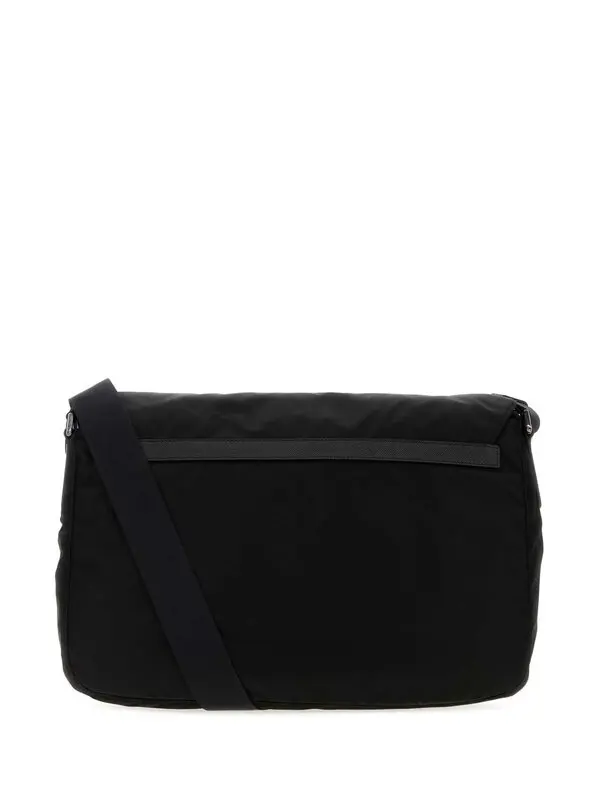 Prada Vela Buckled Messenger Bag