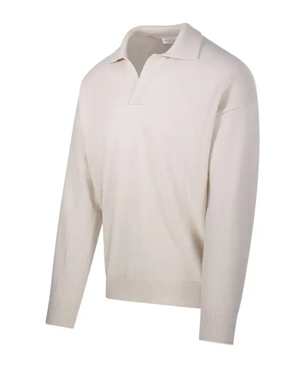 ROBERTO COLLINA Knitted Polo Sweater