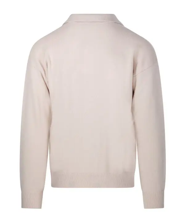 ROBERTO COLLINA Knitted Polo Sweater