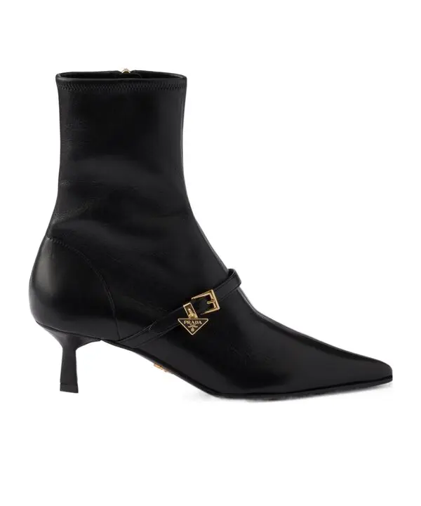 Prada Stretch Nappa Leather Booties