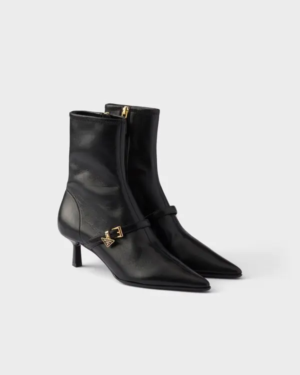 Prada Stretch Nappa Leather Booties