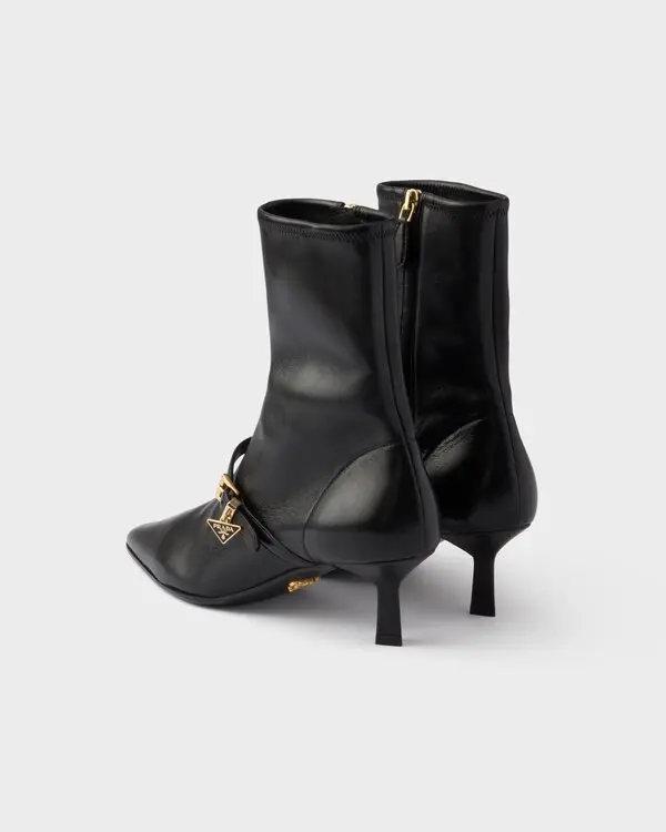 Prada Stretch Nappa Leather Booties