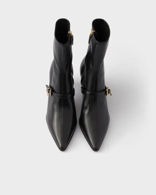 Prada Stretch Nappa Leather Booties