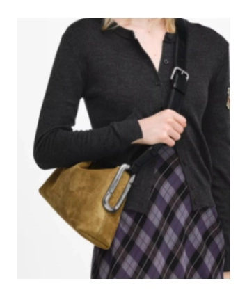 Marc Jacobs Scene Medium Shoulder Bag In Suede