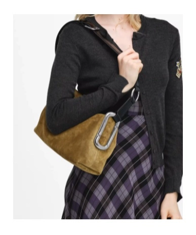 Marc Jacobs Scene Medium Shoulder Bag In Suede