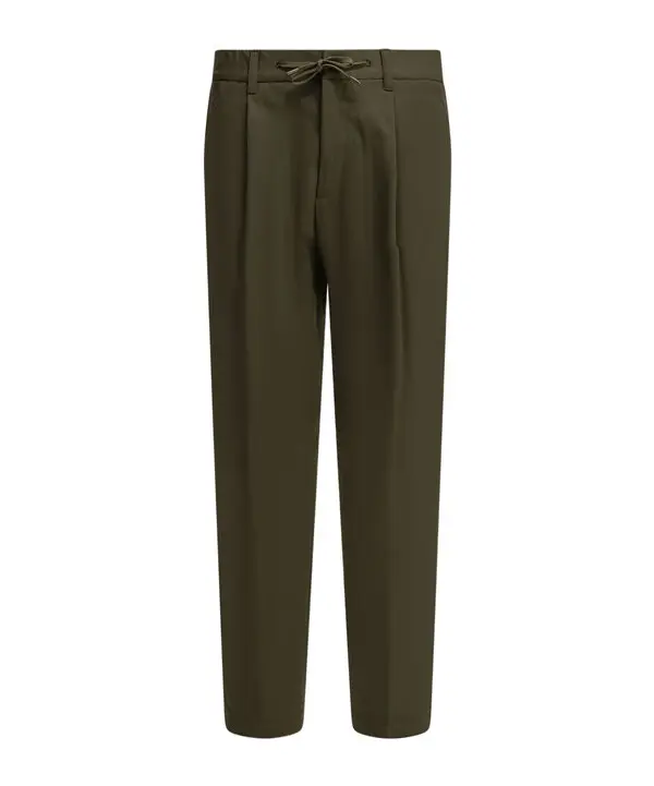 Herno Elastic-waist Casual Trousers