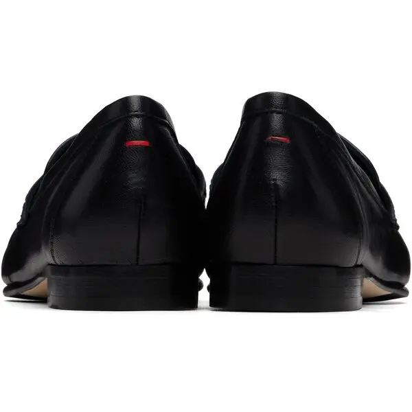 AeydĒ Aldous Ruched Penny-slot Loafers