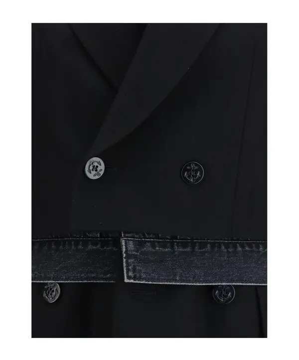 Sacai Layered Cropped Jacket