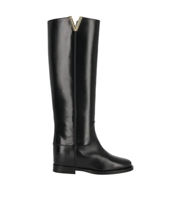VIA ROMA 15 Round-toe Tall Boots