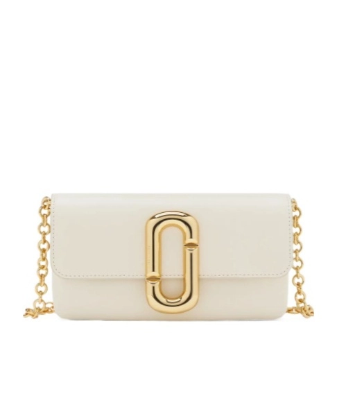 Marc Jacobs Scene Chain Wallet - Cloud White