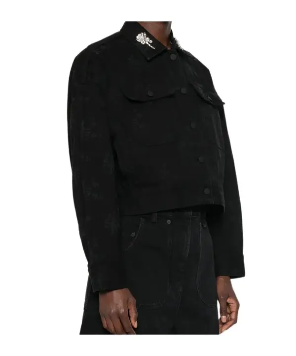 Simone Rocha Casual Jacket With Collar Detailing