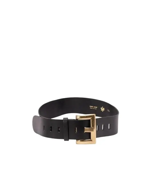 ANIYE BY Buckle-fastening Leather Belt - Black