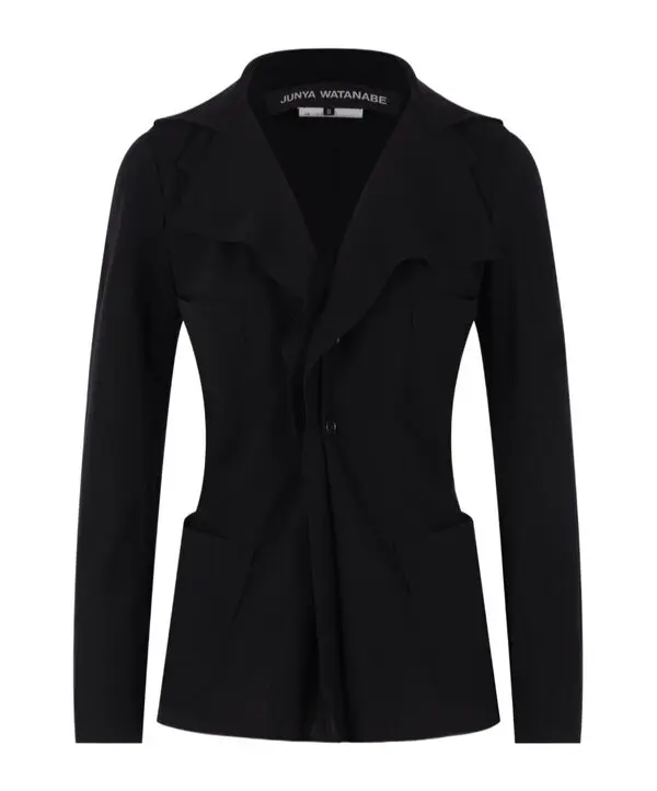 Junya Watanabe Pleated Twill Blazer