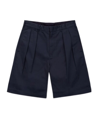 Nanamica Double-pleated Belted Shorts