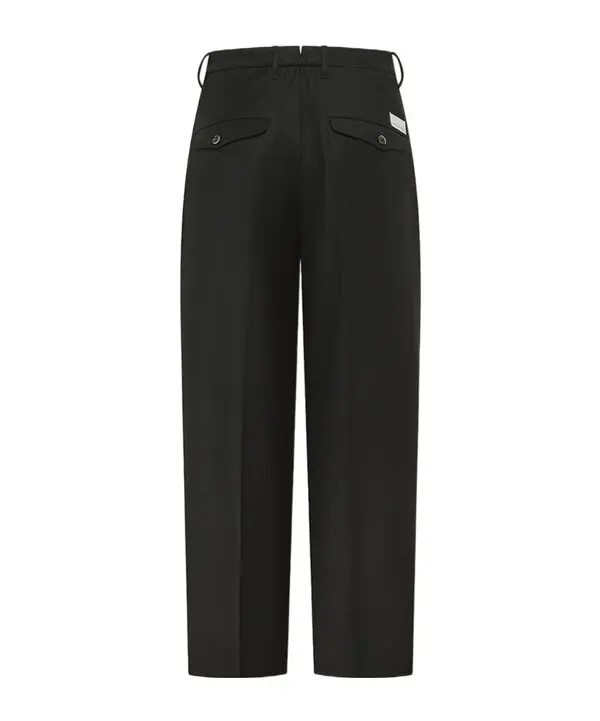 NINE:INTHE:MORNING Kai Pleated Baggy Pants - Black