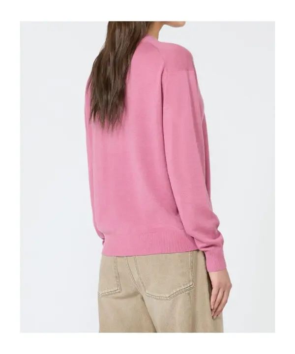 Max Mara Wool, Silk And Cashmere V-neck Cardigan
