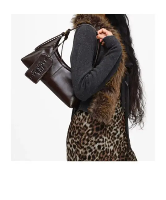 Marc Jacobs Small Belted Sack Bag In Crinkle Leather