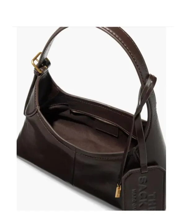Marc Jacobs Small Belted Sack Bag In Crinkle Leather