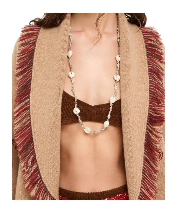 Alanui Woven Necklace With Signature Pendant