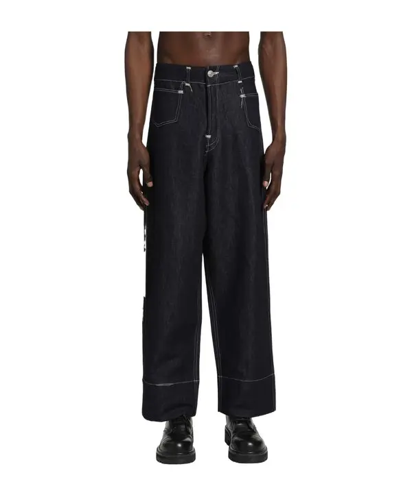 Junya Watanabe X Levi's Contrast-stitch Wide-leg Jeans