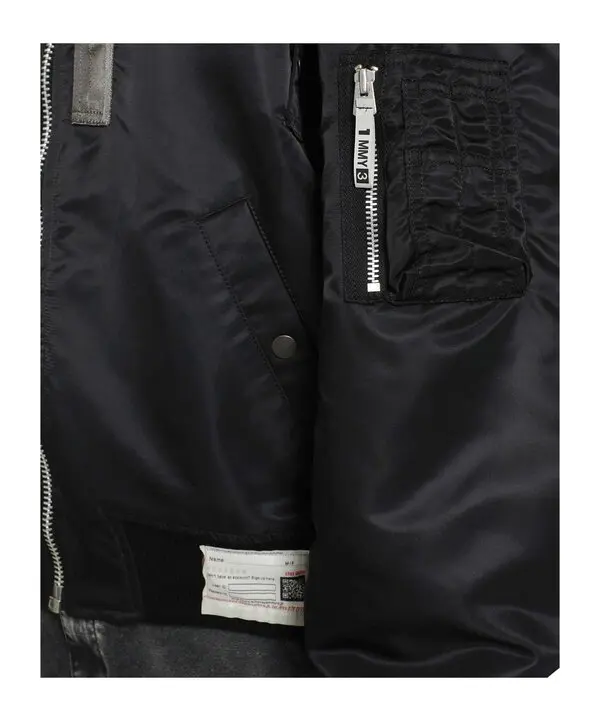 Mihara Yasuhiro Vest Combined Flight Jacket