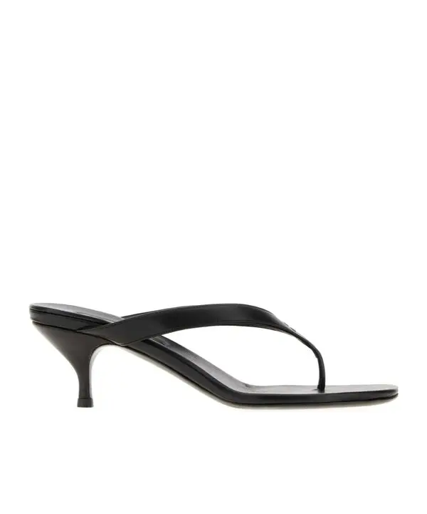 Miu Miu Leather Sandals