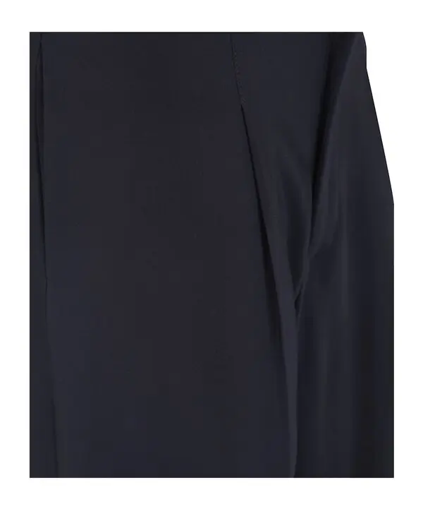 Alberta Ferretti Pleated Straight Leg Pants