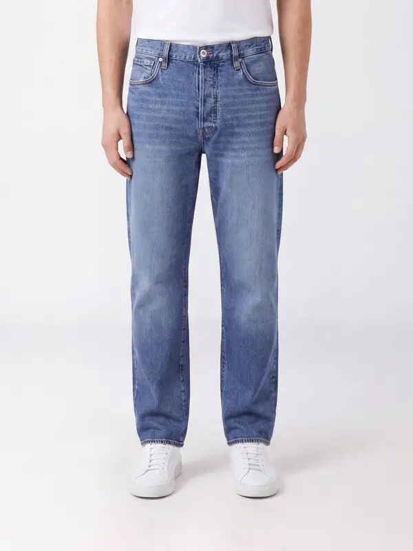 Emporio Armani Wide-leg Stretch-denim Jeans