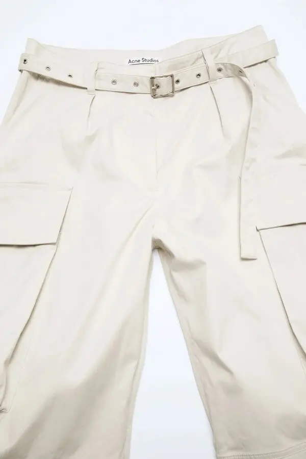 Acne Studios Belted Cargo Trousers