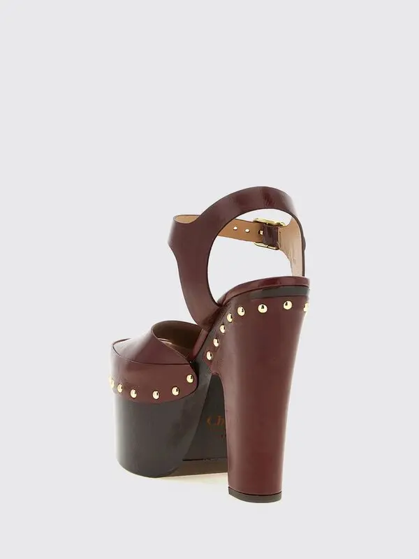 Chloé High Heel Shoes - Burgundy