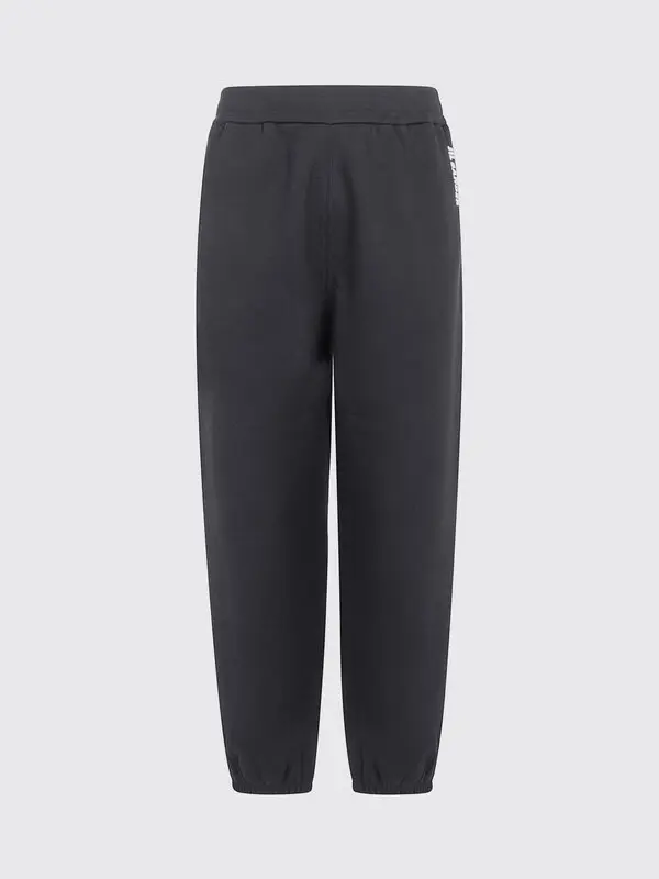 JIL SANDER Pure Cotton Jogging Trousers With Elasticated Cuffs