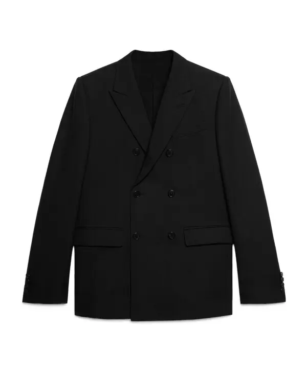 Celine Classic Jacket In Wool Gabardine