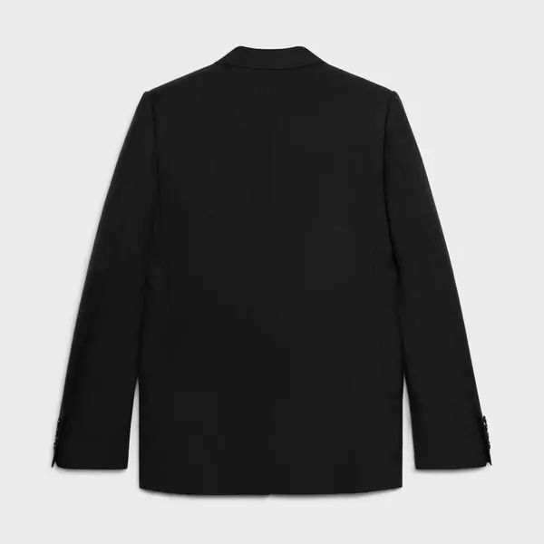Celine Classic Jacket In Wool Gabardine