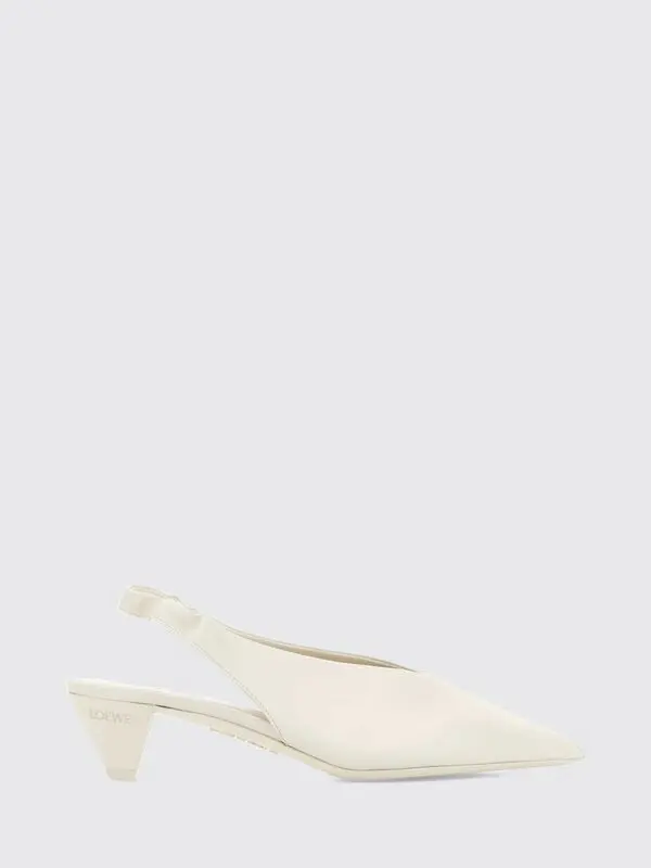 Loewe Slingback High Heel Shoes - White