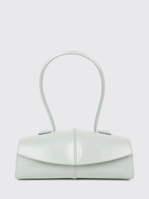 JIL SANDER Calfskin Leather Bag - Jade