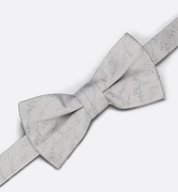 Dior Cd Icon Lily Of The Valley Bow Tie