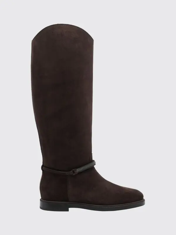 Brunello Cucinelli Knee-high Boots - Earth