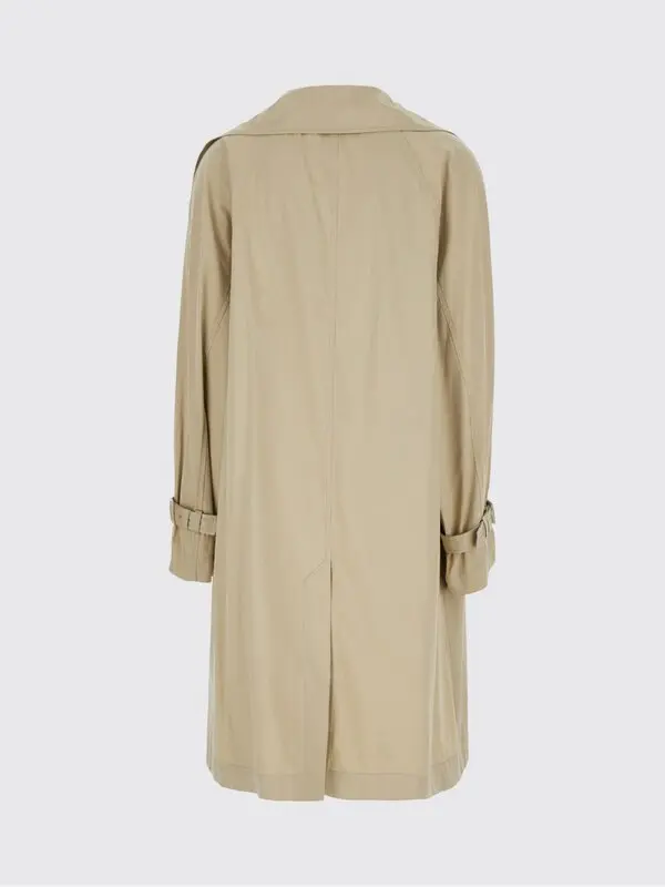 TOTEME Relaxed Fit Knee-length Organic Cotton Trench Coat - Beige