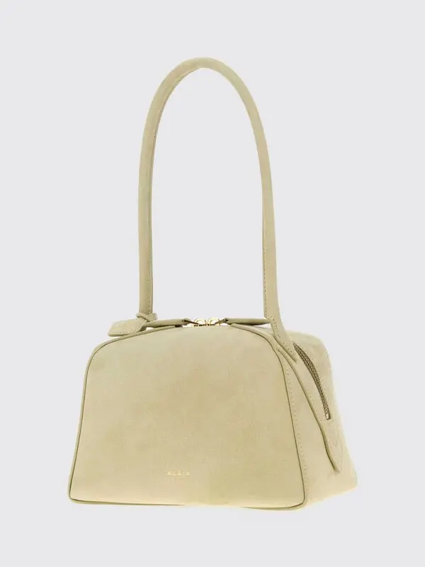 Alaïa Le Bouledogue Small Bowling Bag - Beige