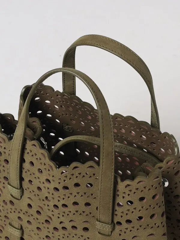 Alaïa Mina Handbag - Forest Green