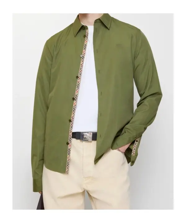 Burberry Regular Fit Cotton Poplin Shirt