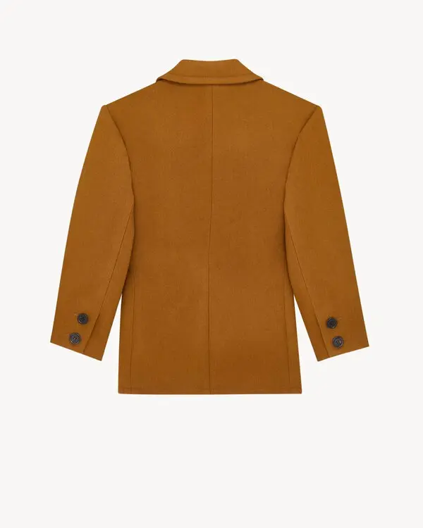 Saint Laurent Single-breasted Long-sleeved Jacket