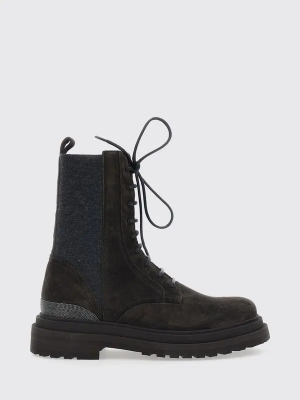 Brunello Cucinelli Flat Ankle Boot