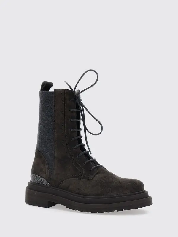 Brunello Cucinelli Flat Ankle Boot