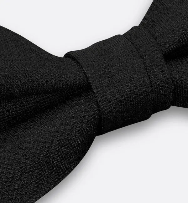Dior Cd Icon Lily Of The Valley Bow Tie