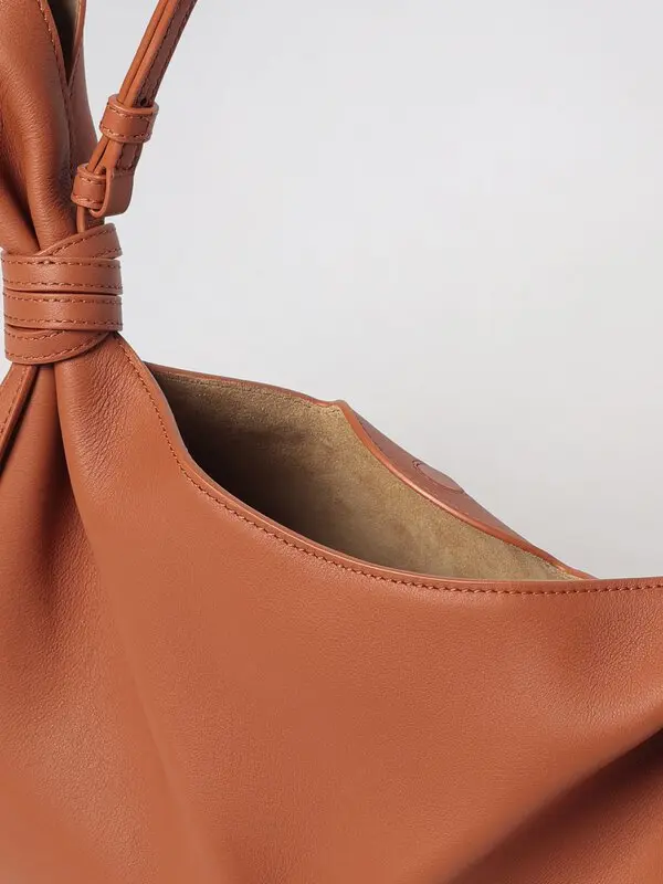 Loewe Calfskin Leather Shoulder Bag - Brown